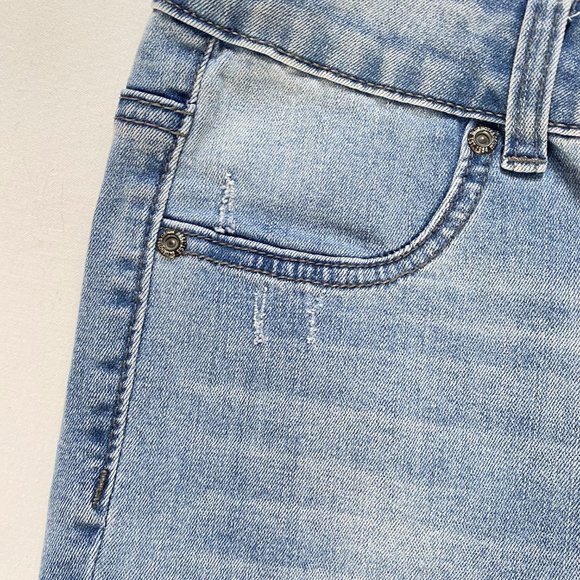 Bluenotes | Pants & Jumpsuits | Bluenotes Blue Distressed Skinny Jeans ...